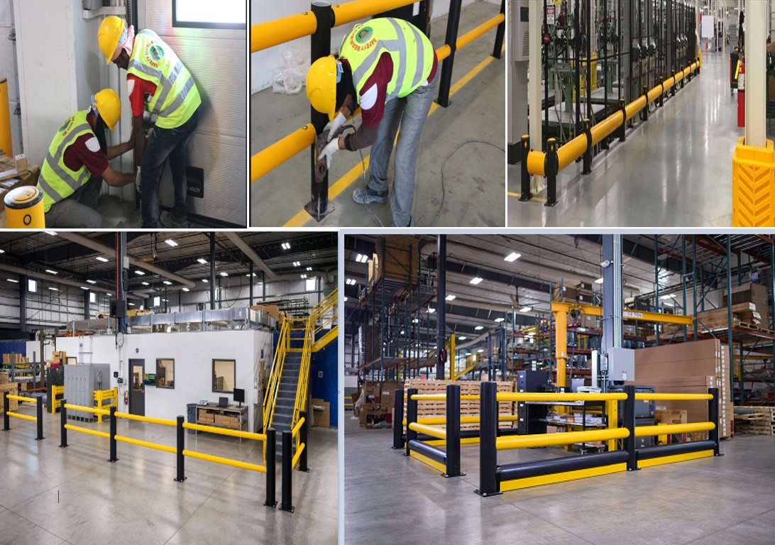 INDUSTRIAL SAFETY BARRIERS
